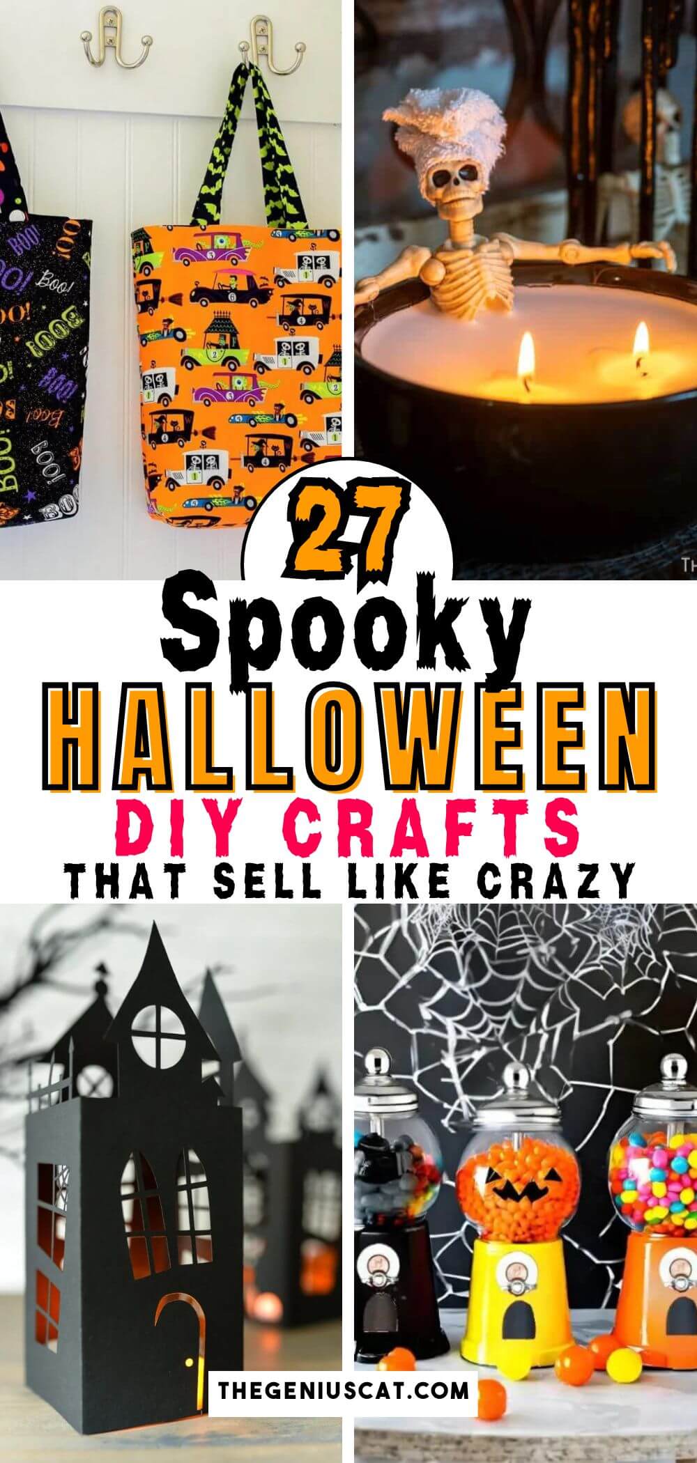 27 Easy DIY Halloween Crafts To Sell - The Genius Cat