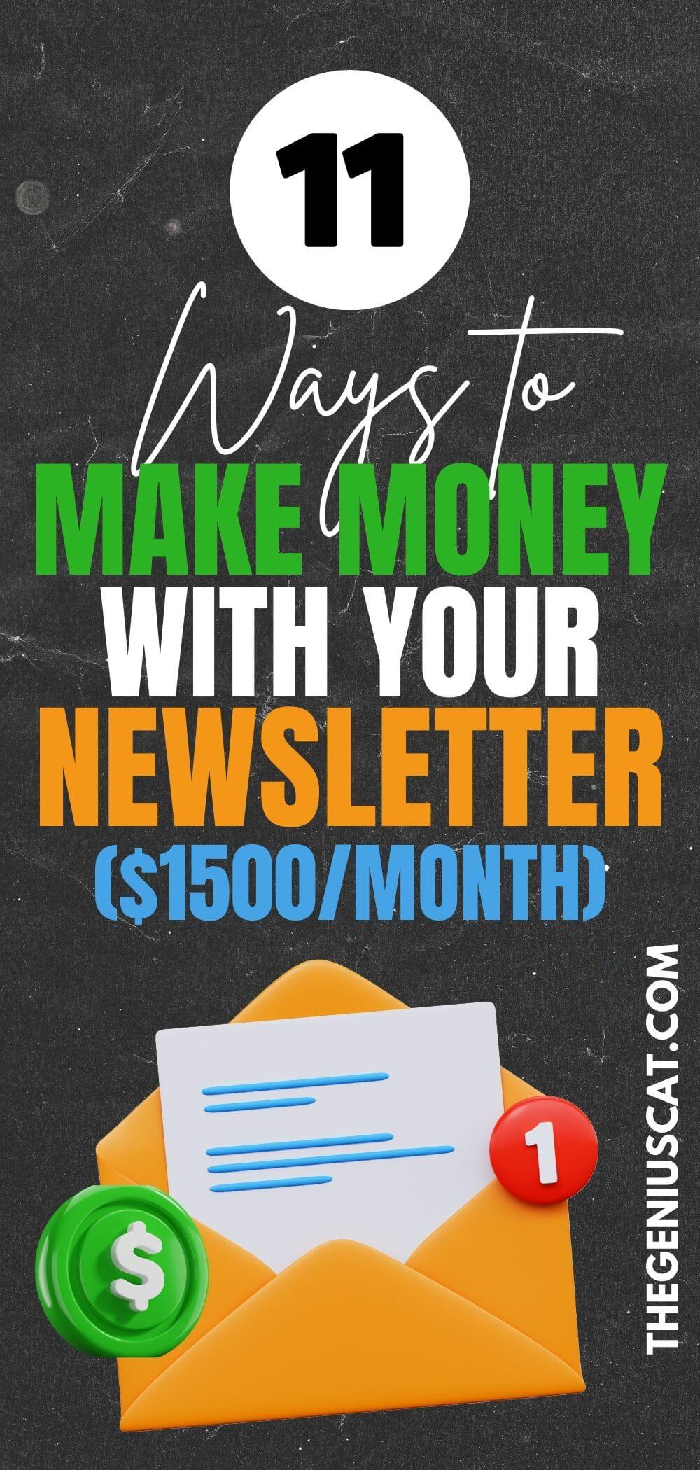 How to Monetize a Newsletter: 11 Ways